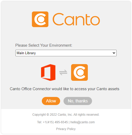How do I install Office Canto Connector?